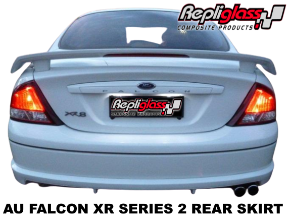 FORD FALCON AU XR SERIES 2 AND 3 REAR BUMPER BAR SKIRT EXSTENSION ...