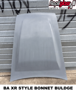 UNIVERSAL BONNET BULGE IN THE FORD FALCON BA / BF XR6 XR8 STYLE BOND ON ...