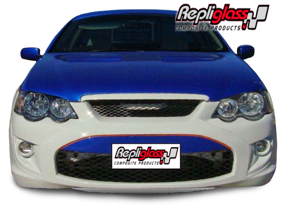 FORD FALCON BA / BF FRONT BUMPER BAR IN THE FG GT FPV STYLE TO SUIT XR6 ...