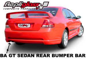 FORD FALCON BA GT FPV SEDAN REAR BUMPER BAR – Repliglass Pty Ltd