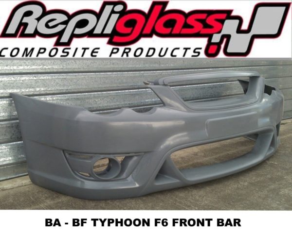 FORD FALCON BF / BA F6 TYPHOON FRONT BUMPER BAR TO SUIT XR6 XR8 ...