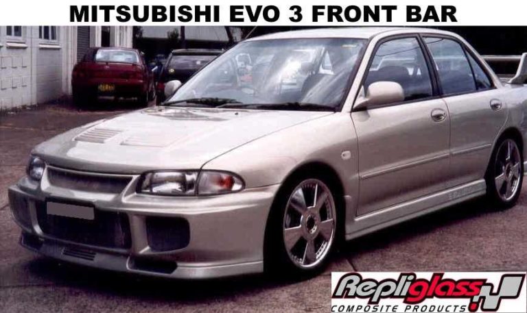 MITSUBISHI LANCER CE SEDAN EVO 5 EVO 6 REAR BUMPER BAR ADD ON SKIRT ...