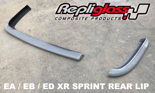 FORD FALCON EA EB ED XR SPRINT REAR BUMPER BAR LOWER ADD ON SKIRT ...