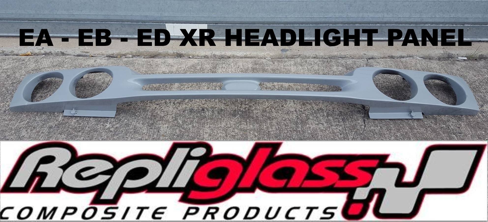 FORD FALCON EA-EB-ED XR6 XR8 HEADLIGHT PANEL – Repliglass Pty Ltd