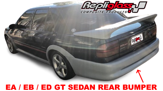 FORD FALCON EA EB ED SEDAN GT REAR BUMPER BAR – Repliglass Pty Ltd