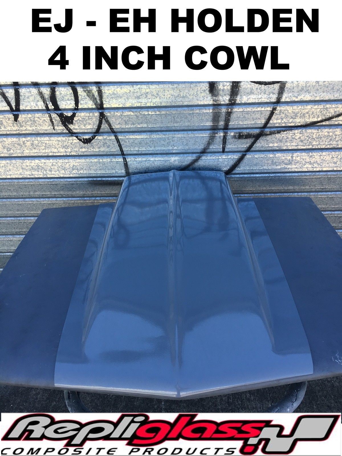 HOLDEN COMMODORE EH / EJ 4 INCH REVERSE COWL BONNET HOOD SCOOP ONLY ...