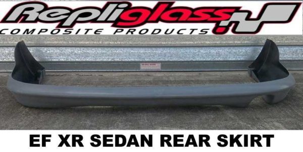 FORD FALCON EL XR6 XR8 SEDAN REAR BUMPER BAR LOWER ADD ON SKIRT ...