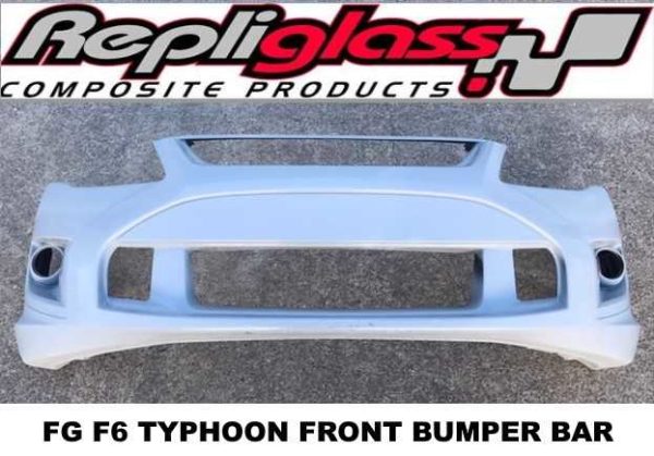 FORD FALCON FG F6 TYPHOON STYLE FRONT BUMPER BAR SPOILER TO SUIT XT ...