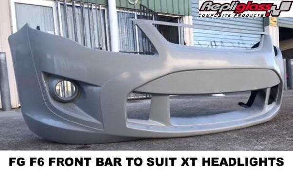 FORD FALCON FG F6 TYPHOON STYLE FRONT BUMPER BAR SPOILER TO SUIT XT ...