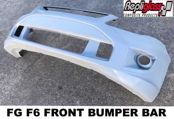 FORD FALCON FG F6 TYPHOON STYLE FRONT BUMPER BAR SPOILER TO SUIT XT ...