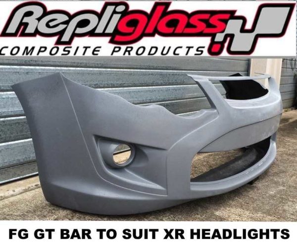 FORD FALCON FG GT STYLE FRONT BUMPER BAR SPOILER TO SUIT XR6 XR8 ...