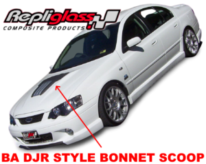 FORD FALCON BA / BF XR6 XR8 DJR BONNET SCOOP TO SUIT XR BONNETS ...