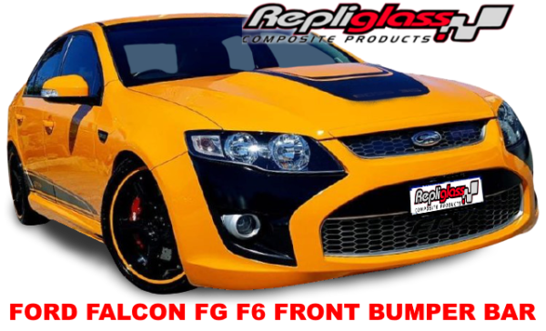 FORD FALCON FG F6 TYPHOON STYLE FRONT BUMPER BAR SPOILER TO SUIT XT ...