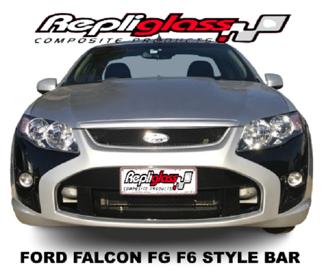 FORD FALCON FG F6 TYPHOON STYLE FRONT BUMPER BAR SPOILER TO SUIT XT ...