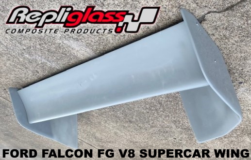 FORD FALCON FG SEDAN V8 SUPERCAR REAR WING RACE CAR SPOILER FULLY ...