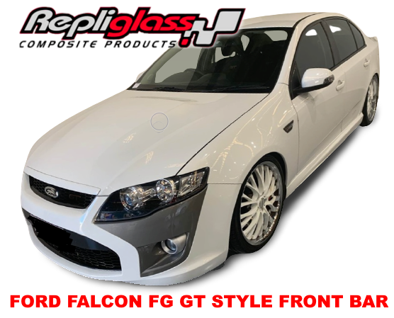 FORD FALCON FG GT STYLE FRONT BUMPER BAR TO SUIT XT HEADLIGHTS ...