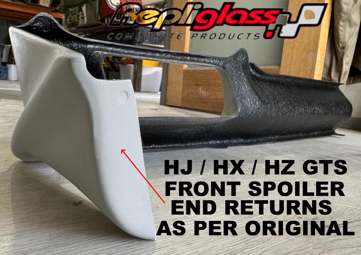 HOLDEN HJ / HX / HZ GTS COUPE FRONT SPOILER+REAR SPOILER KIT PACKAGE ...