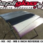 HOLDEN HJ / HX / HZ / WB 6 INCH REVERSE COWL BONNET HOOD SCOOP ONLY ...