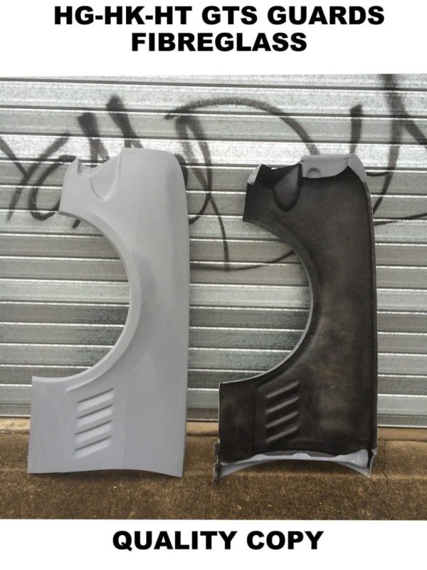 HOLDEN HK / HT / HG GTS FIBREGLASS MUD GUARDS TO SUIT BELMONT KINGSWOOD ...