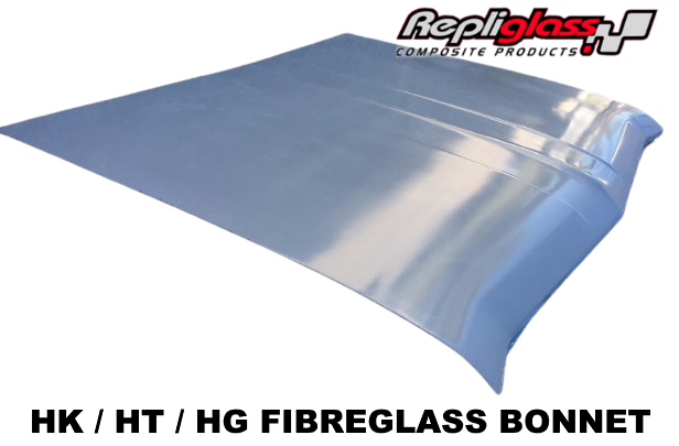 HOLDEN HK / HT / HG FULL FIBREGLASS HINGED BONNET TO SUIT BELMONT ...