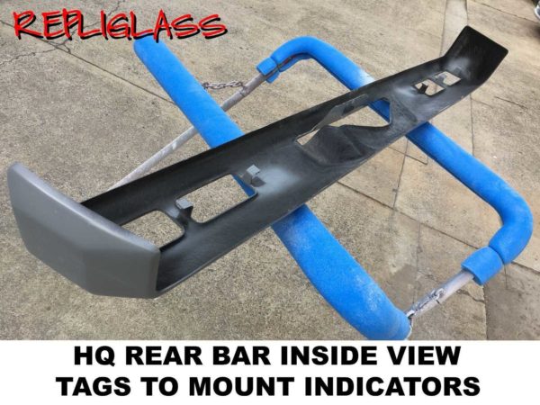HOLDEN HQ SEDAN / MONARO / KINGSWOOD FIBREGLASS REAR BUMPER BAR ...