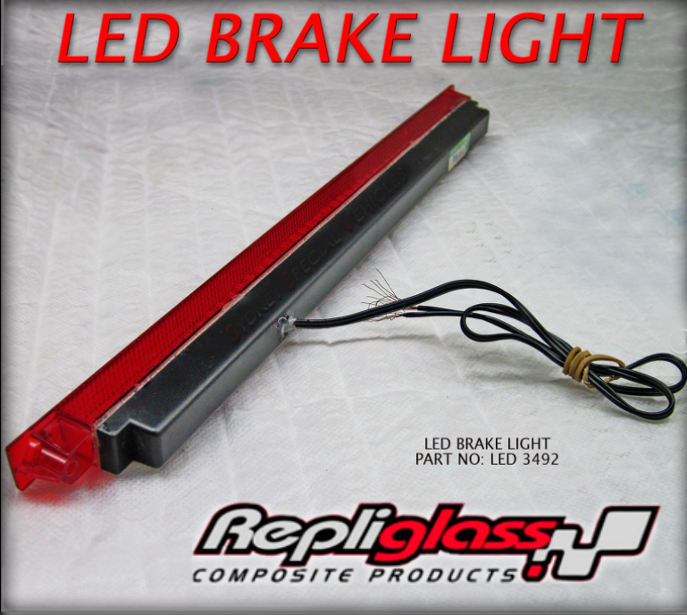 SPOILER WING REPLACEMENT BRAKE LIGHT LED3492 – Repliglass Pty Ltd