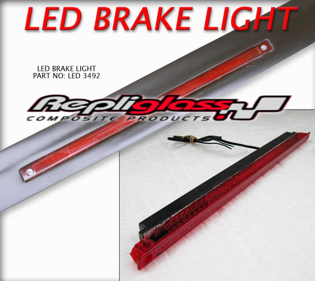SPOILER WING REPLACEMENT BRAKE LIGHT LED3492 – Repliglass Pty Ltd