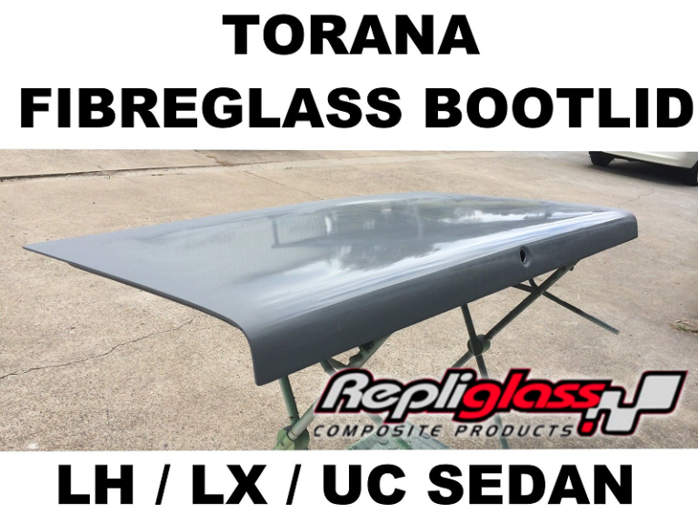 HOLDEN TORANA LH / LX / UC SEDAN BOOT LID FULL FIBREGLASS TO SUIT SL ...