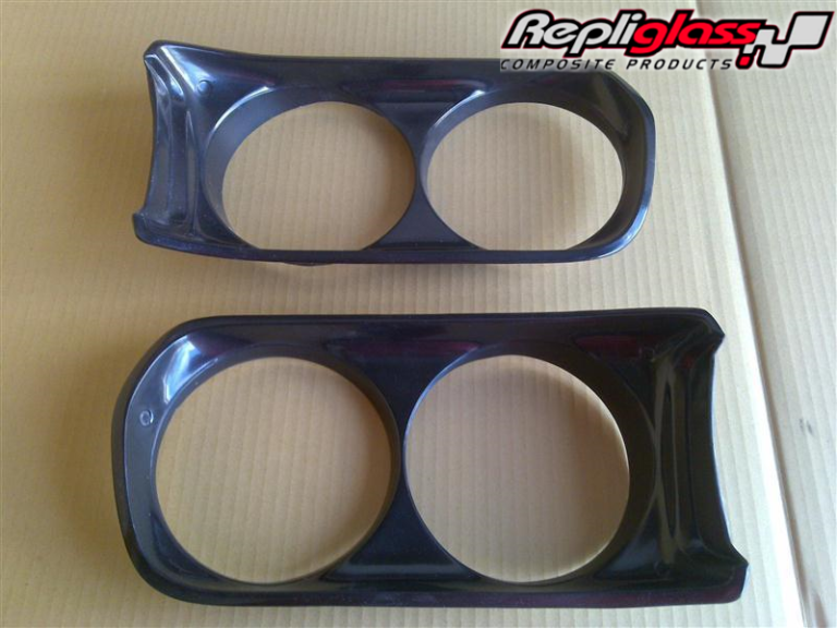 MAZDA ROTARY RX3 10A FIBERGLASS HEADLIGHT RIMS (pair) – Repliglass Pty Ltd