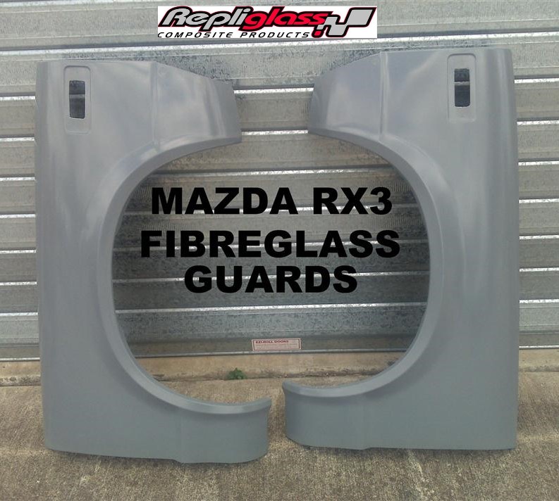 MAZDA RX3 10A FIBERGLASS HEADLIGHT RIMS – Repliglass Pty Ltd