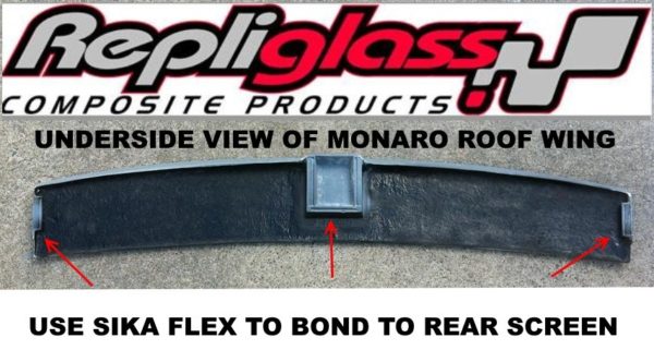 HOLDEN MONARO CV8 CV6 CV8Z GTO GTS ROOF SPOILER WING TO SUIT TWO DOOR ...