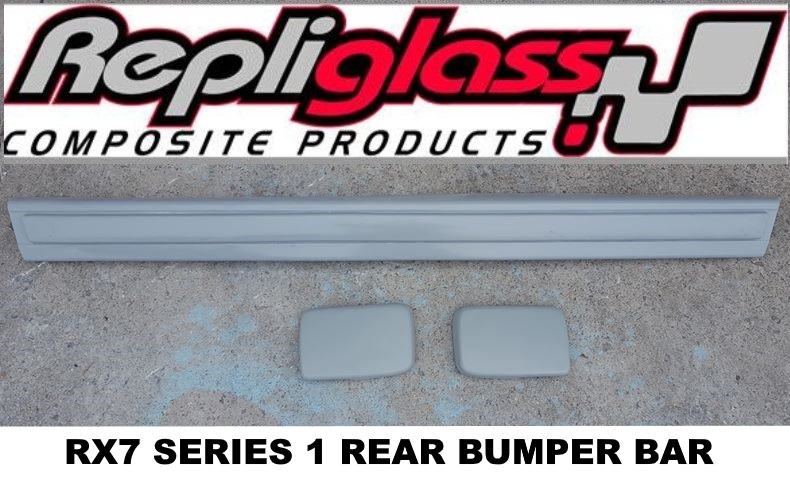 MAZDA RX7 SERIES 1 FIBREGLASS REAR BUMPER BAR – Repliglass Pty Ltd