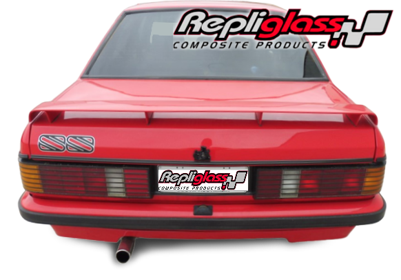 HOLDEN COMMODORE VH SS TURBO REAR BOOT SPOILER WING GRP3 – Repliglass ...
