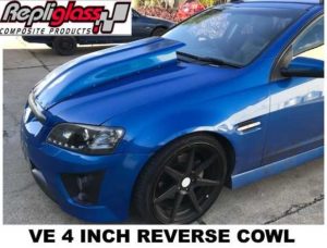 HOLDEN COMMODORE VE 4 INCH REVERSE COWL BONNET SCOOP EXACT SHAPE OF THE ...