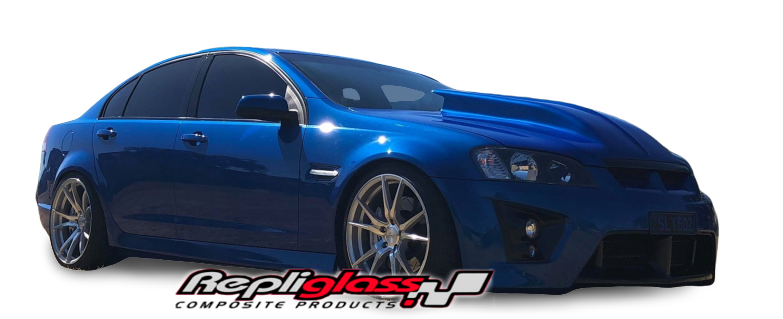 HOLDEN COMMODORE VE 4 INCH REVERSE COWL BONNET SCOOP EXACT SHAPE OF THE ...