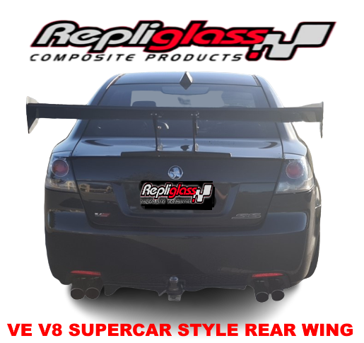 HOLDEN COMMODORE VE SEDAN V8 SUPERCAR RACE CAR REAR BOOT SPOILER WING ...