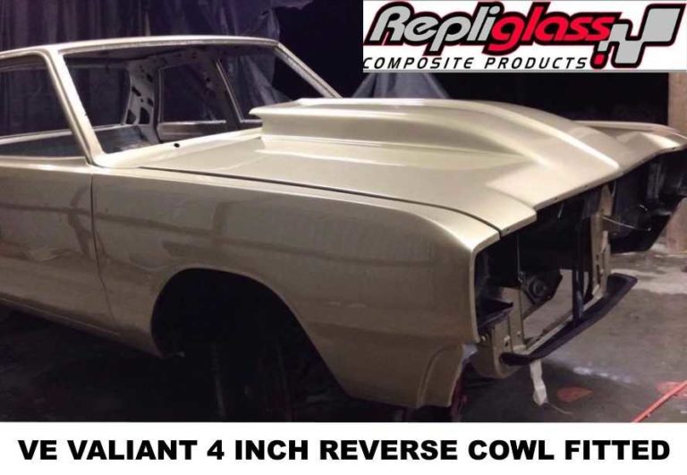 HOLDEN COMMODORE VN / VP 4 INCH REVERSE COWL BONNET HOOD SCOOP ONLY ...