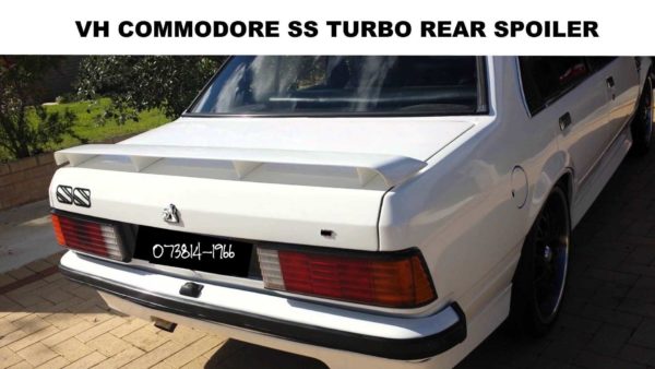 HOLDEN COMMODORE VH SS TURBO REAR BOOT SPOILER WING GRP3 – Repliglass ...