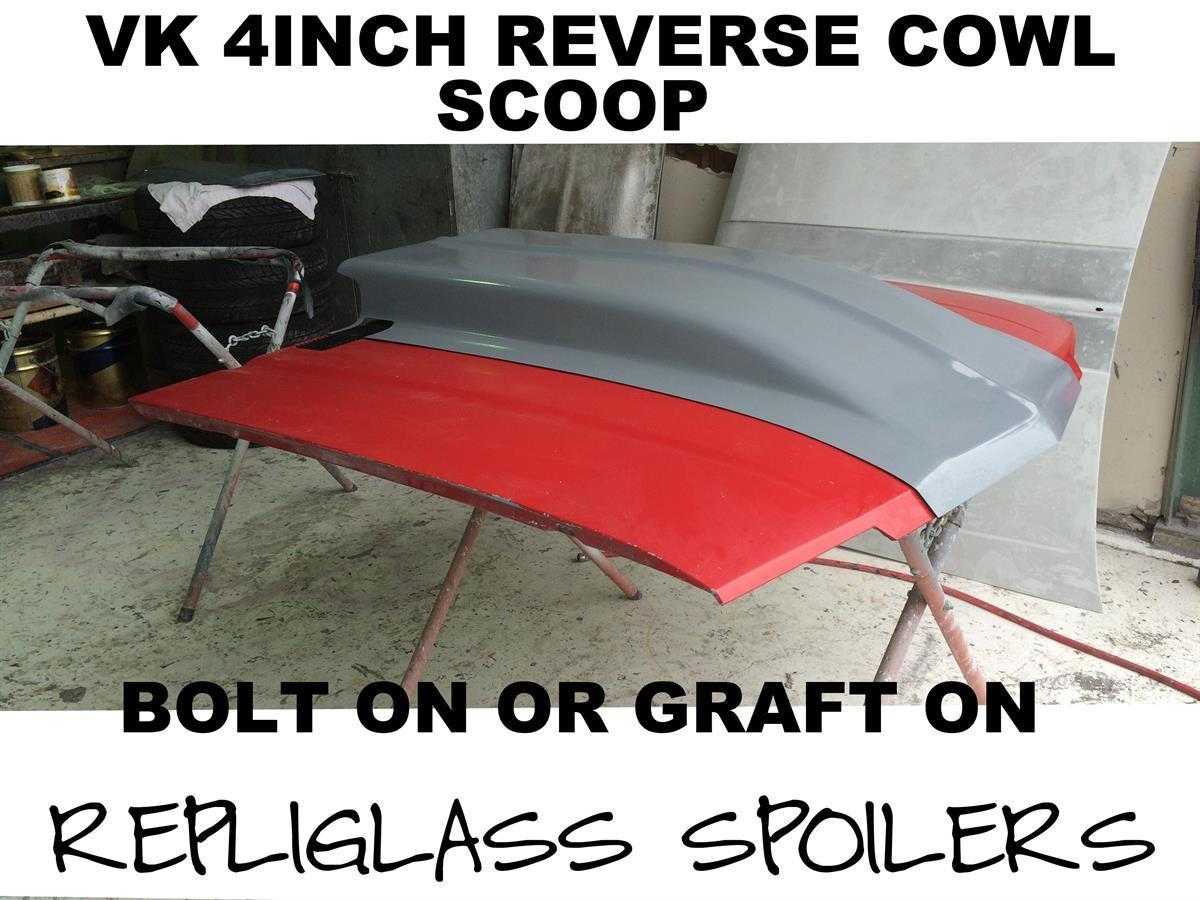 MELBOURNE TORANA SPOILERS | MELBOURNE REVERSE COWL SCOOPS