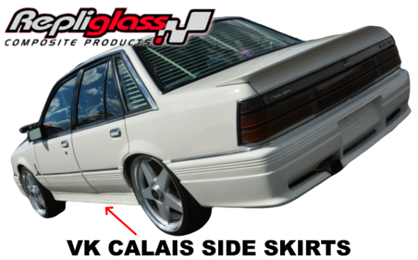 HOLDEN COMMODORE VK SEDAN CALAIS SIDE SKIRTS to suit VB / VC / VH / VK ...