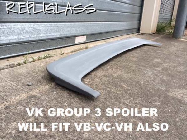 HOLDEN COMMODORE VK GROUP 3 SEDAN REAR BOOT WING SPOILER GRP3 ...