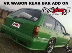 HOLDEN COMMODORE VK + VL STATION WAGON GROUP 3 STYLE REAR BUMPER BAR ...