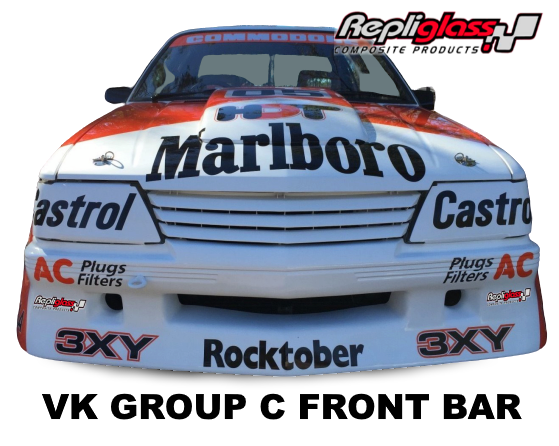 HOLDEN COMMODORE VK GROUP C RACE CAR FRONT BUMPER BAR GRPC – Repliglass ...