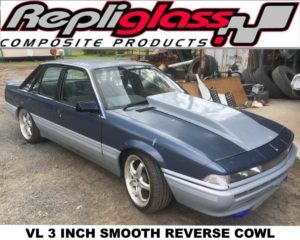 HOLDEN HK / HT / HG 4 INCH REVERSE COWL BONNET HOOD SCOOP ONLY (exact ...