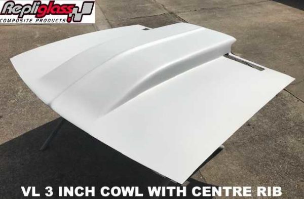 HOLDEN COMMODORE VL 3 INCH REVERSE COWL BONNET HOOD SCOOP ONLY (exact ...