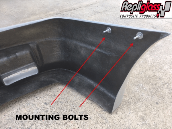 HOLDEN COMMODORE VL AERO FRONT BUMPER BAR SPOILER FIBREGLASS ...