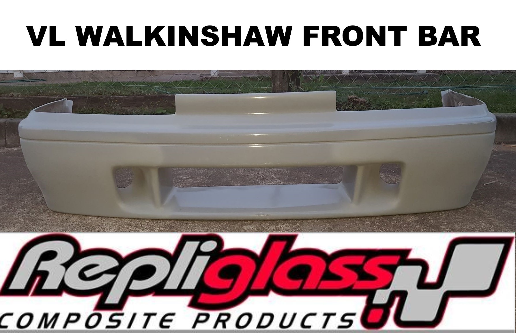 HOLDEN COMMODORE VL WALKINSHAW SS GROUP A FRONT BUMPER BAR GRP A ...