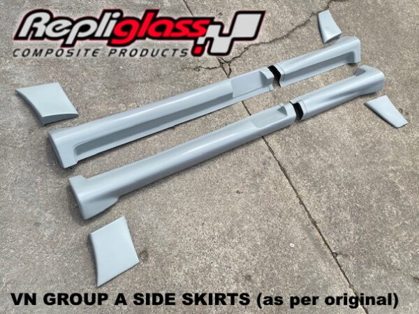 HOLDEN COMMODORE VN GROUP A SS SIDE SKIRTS AS PER ORIGINAL 8 PIECE KIT ...