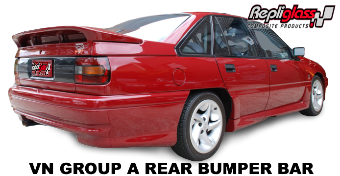 HOLDEN COMMODORE VN GROUP A SS SEDAN REAR BUMPER BAR GRPA – Repliglass ...