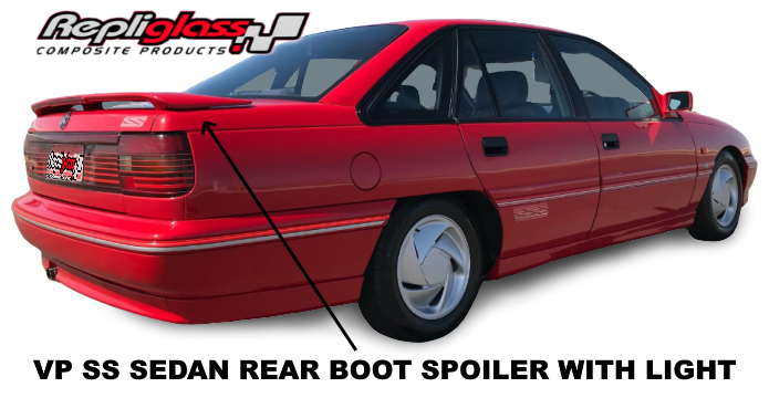 HOLDEN COMMODORE VP SS SEDAN BOOT SPOILER WING WITH BRAKE LIGHT ...